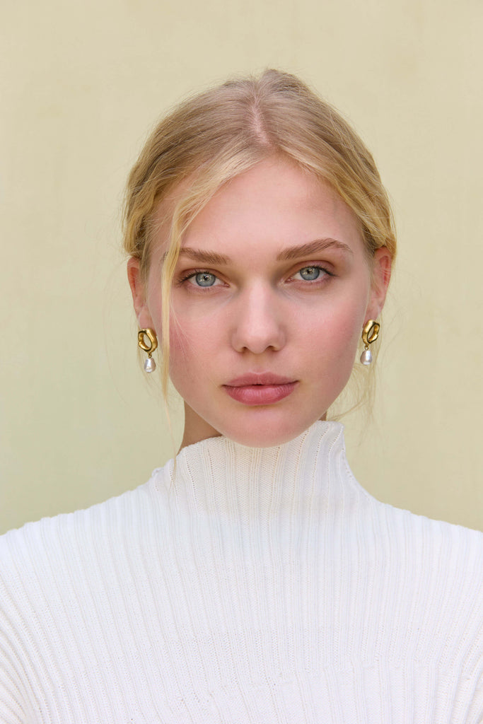 MEERAH EARRING - ANTIQUE BRASS – CULT GAIA