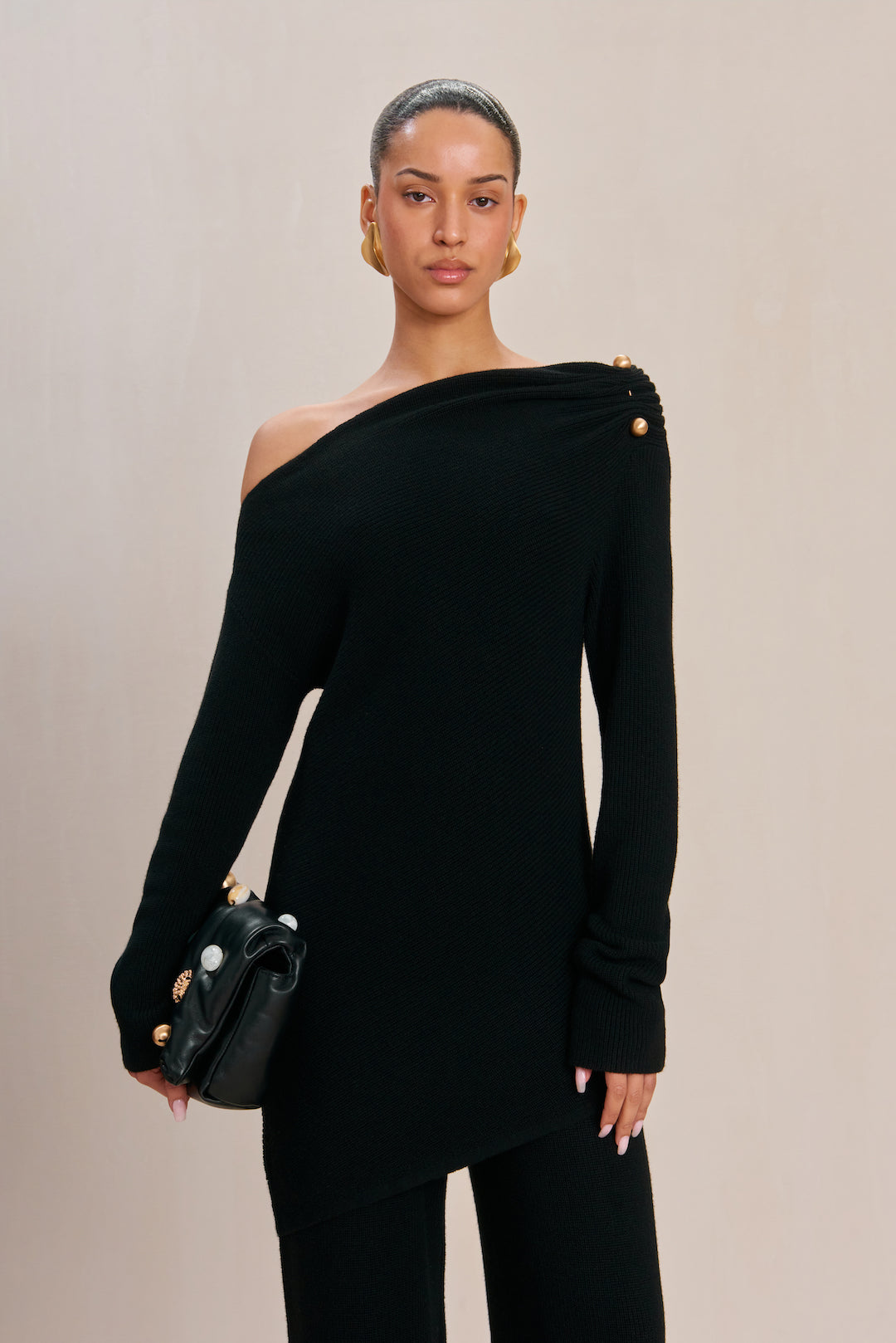 ELORY SWEATER - BLACK – CULT GAIA