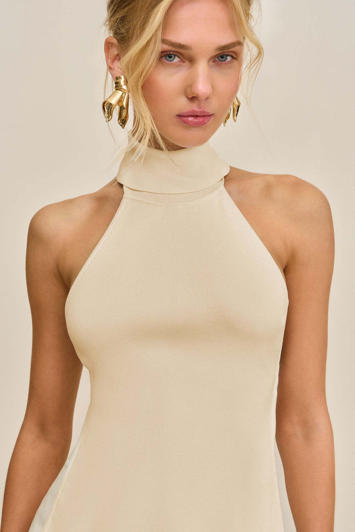 WAKE KNIT TOP - SAND – CULT GAIA