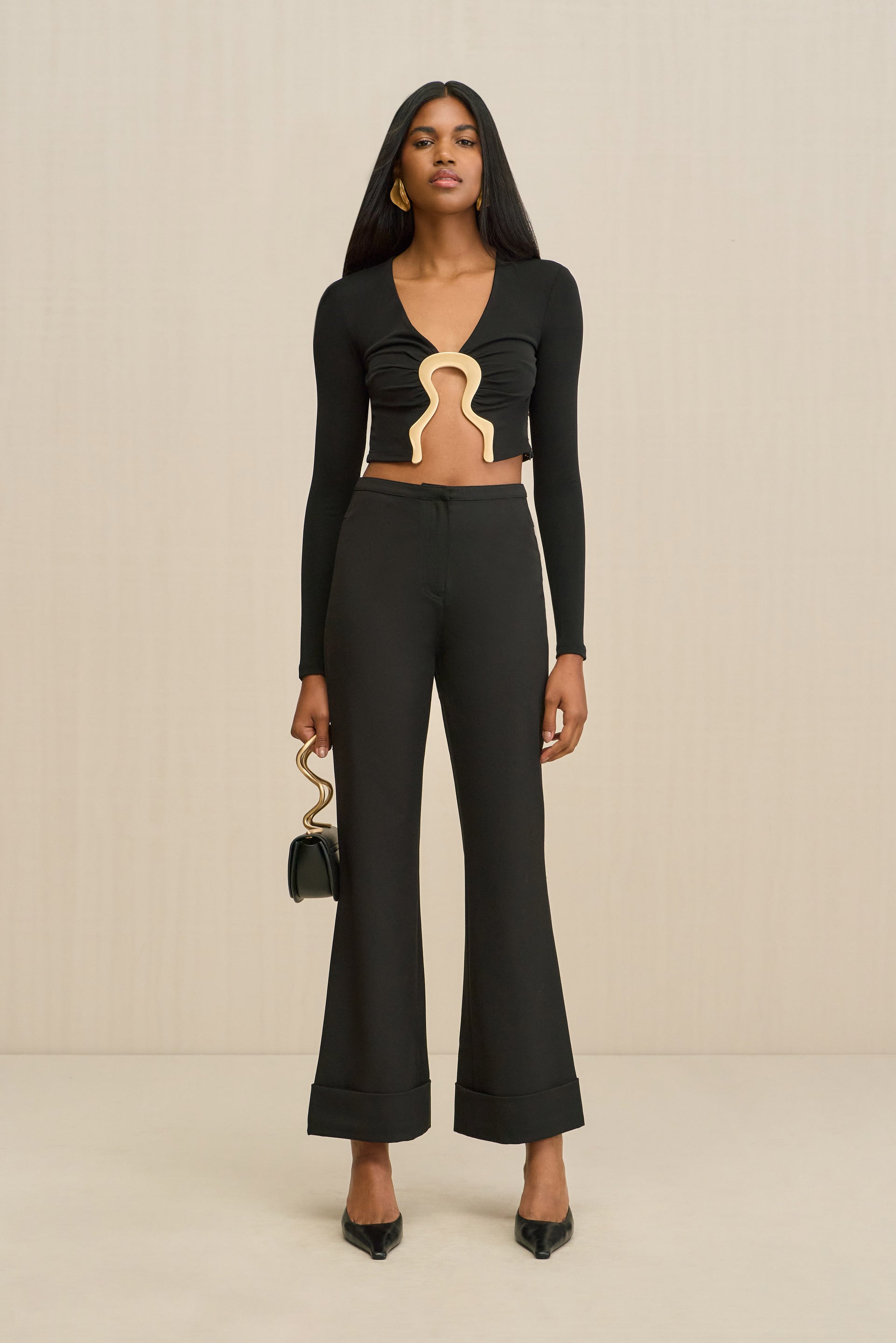 LAIA TOP - BLACK – CULT GAIA