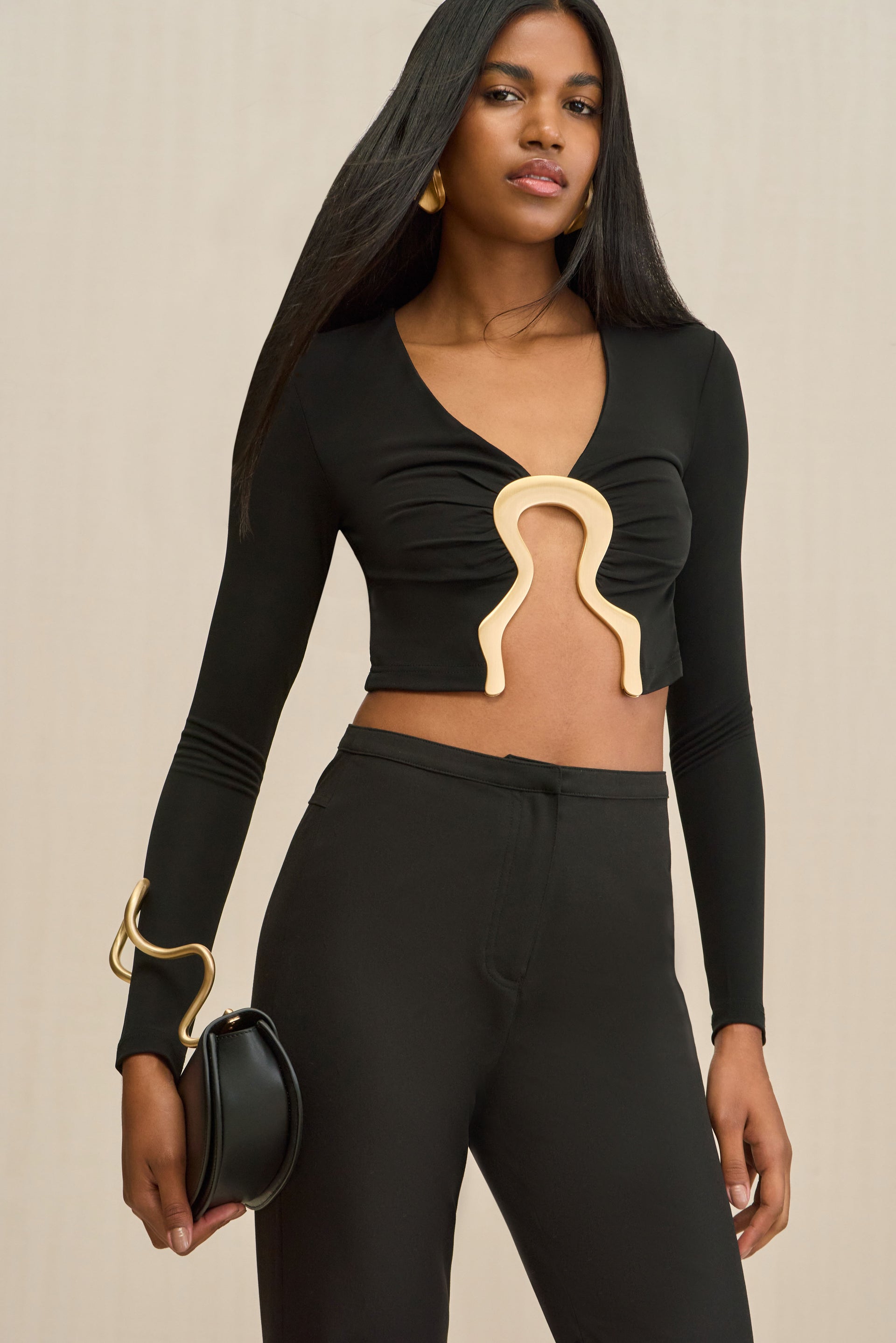 LAIA TOP - BLACK – CULT GAIA