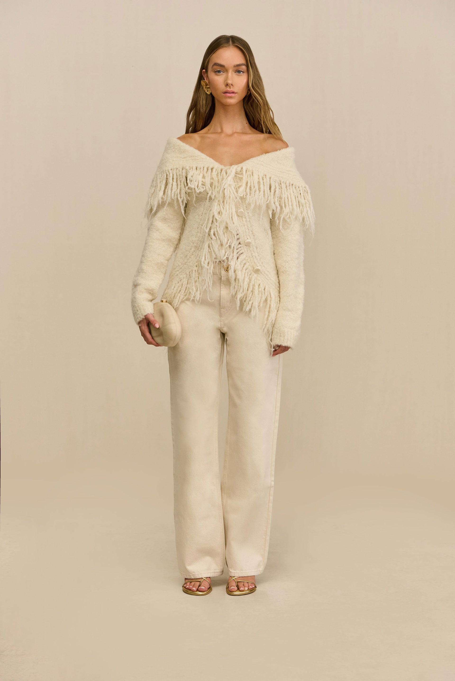 MICHELLE CARDIGAN - CREAM – CULT GAIA