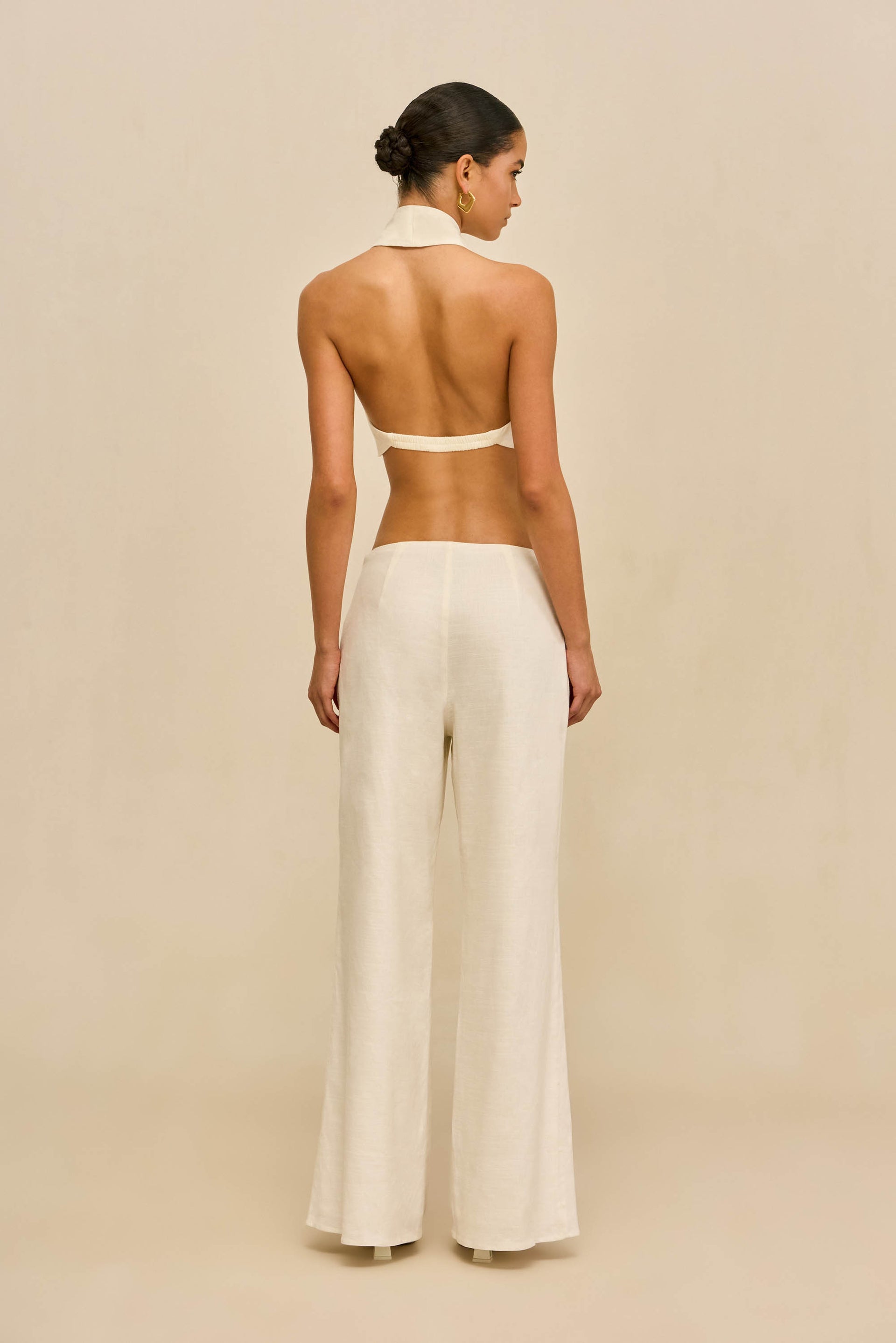 DIEM TOP - OFF WHITE LINEN – CULT GAIA