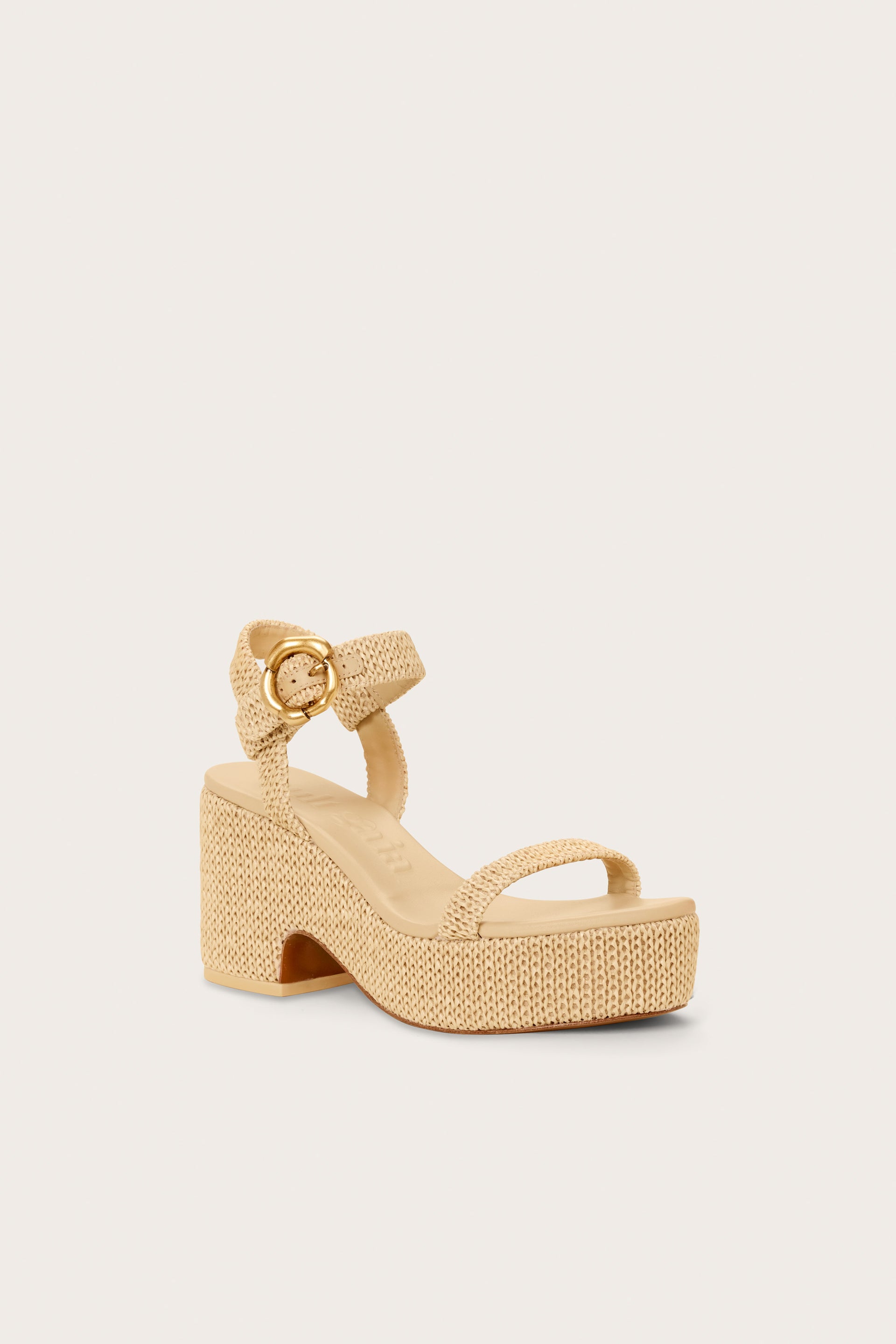 CLARA PLATFORM SANDAL - NATURAL – CULT GAIA