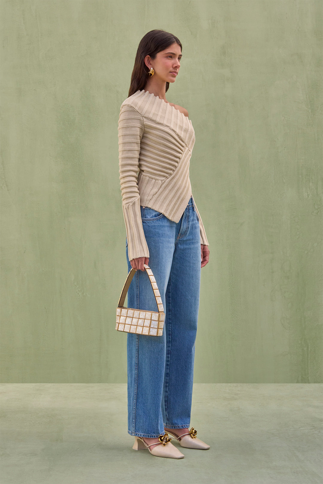 JAIDAN KNIT TOP - BEACH – CULT GAIA