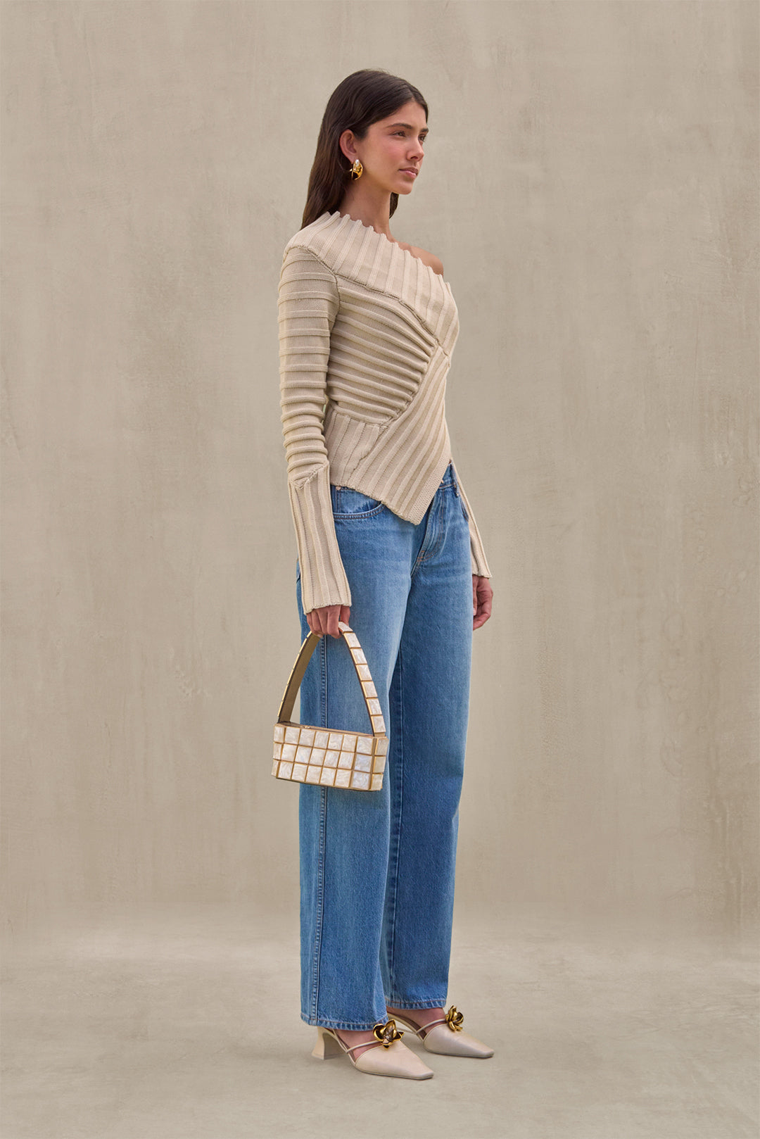 JAIDAN KNIT TOP - BEACH – CULT GAIA