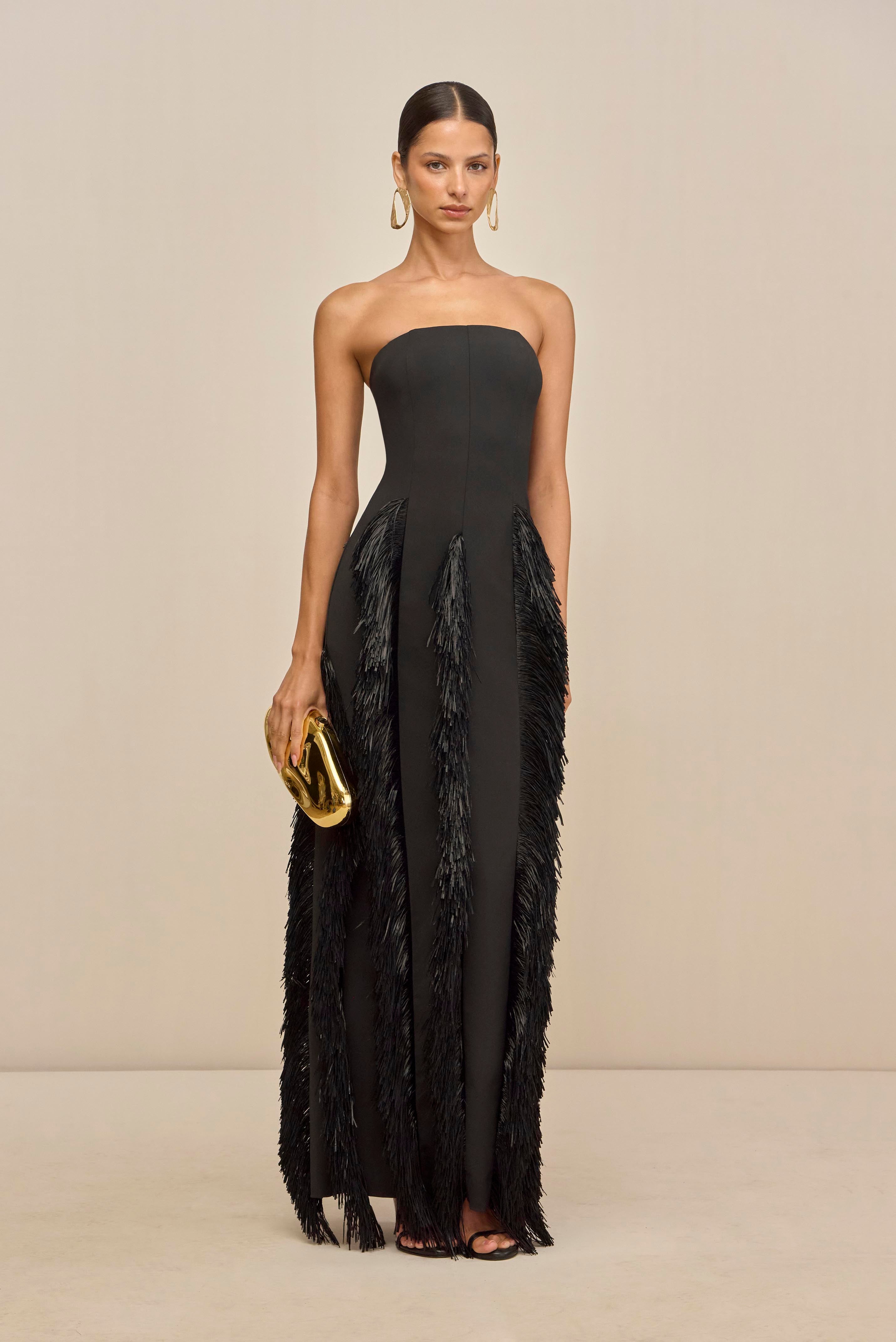 FREYA GOWN - BLACK – CULT GAIA