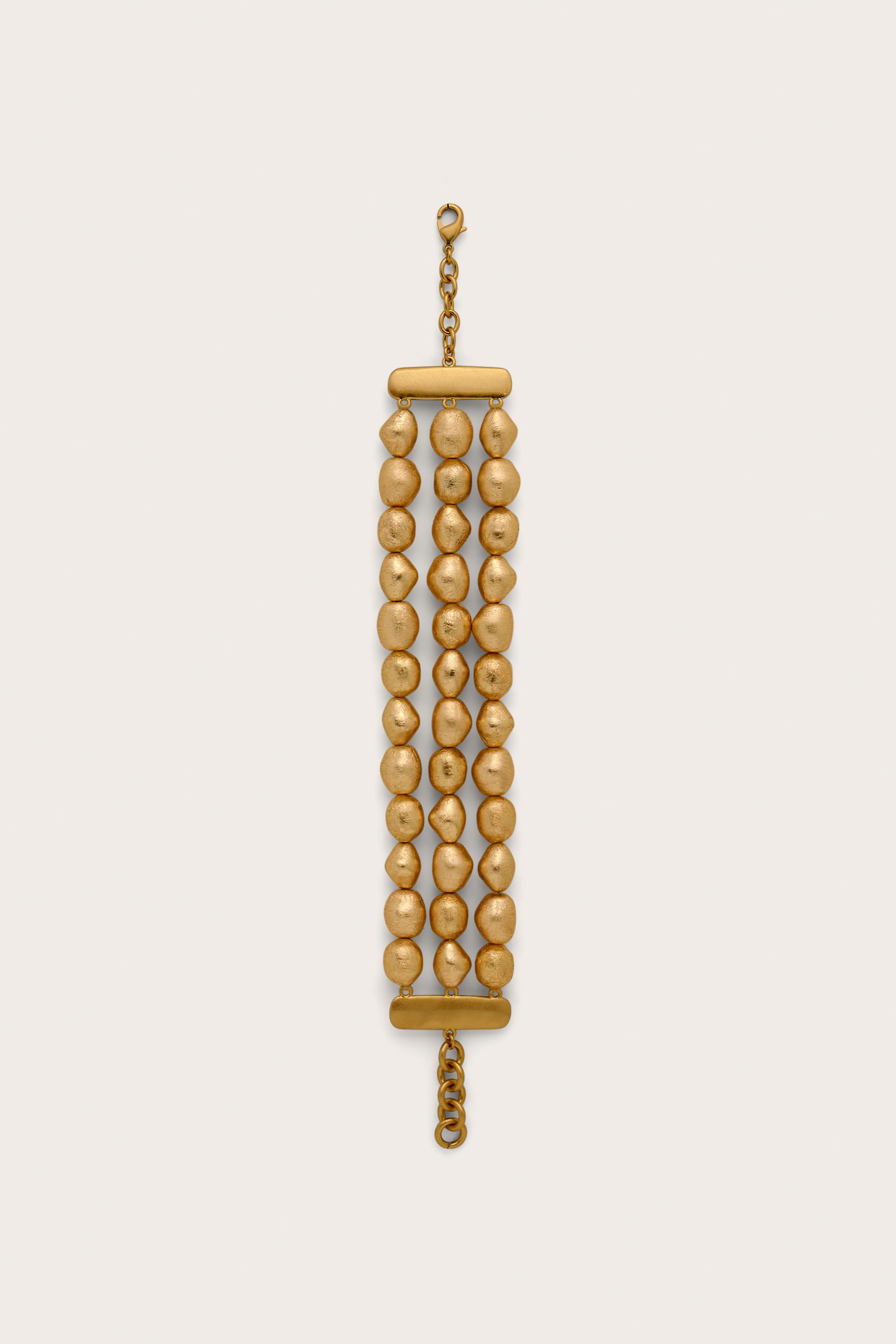 NORA ANKLET - GOLD FOILED WOOD – CULT GAIA