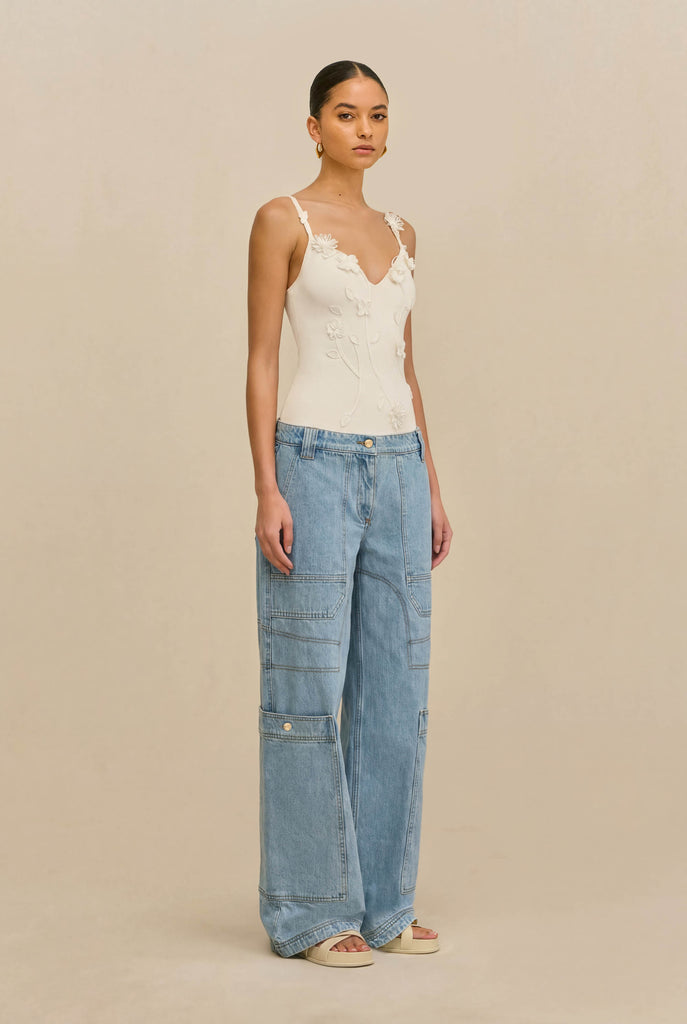 EMILIANA KNIT TOP - OFF WHITE – CULT GAIA